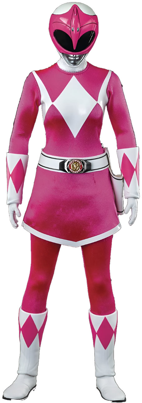 Mighty Morphin Pink Ranger 1:6 Scale Collectible by threezero – Curated ...